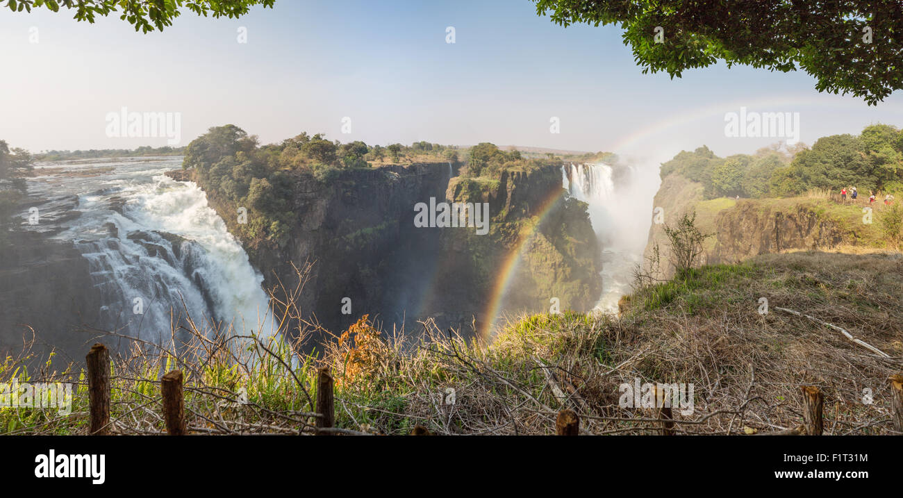 Victoria falls wide angle hi-res stock photography and images - Alamy
