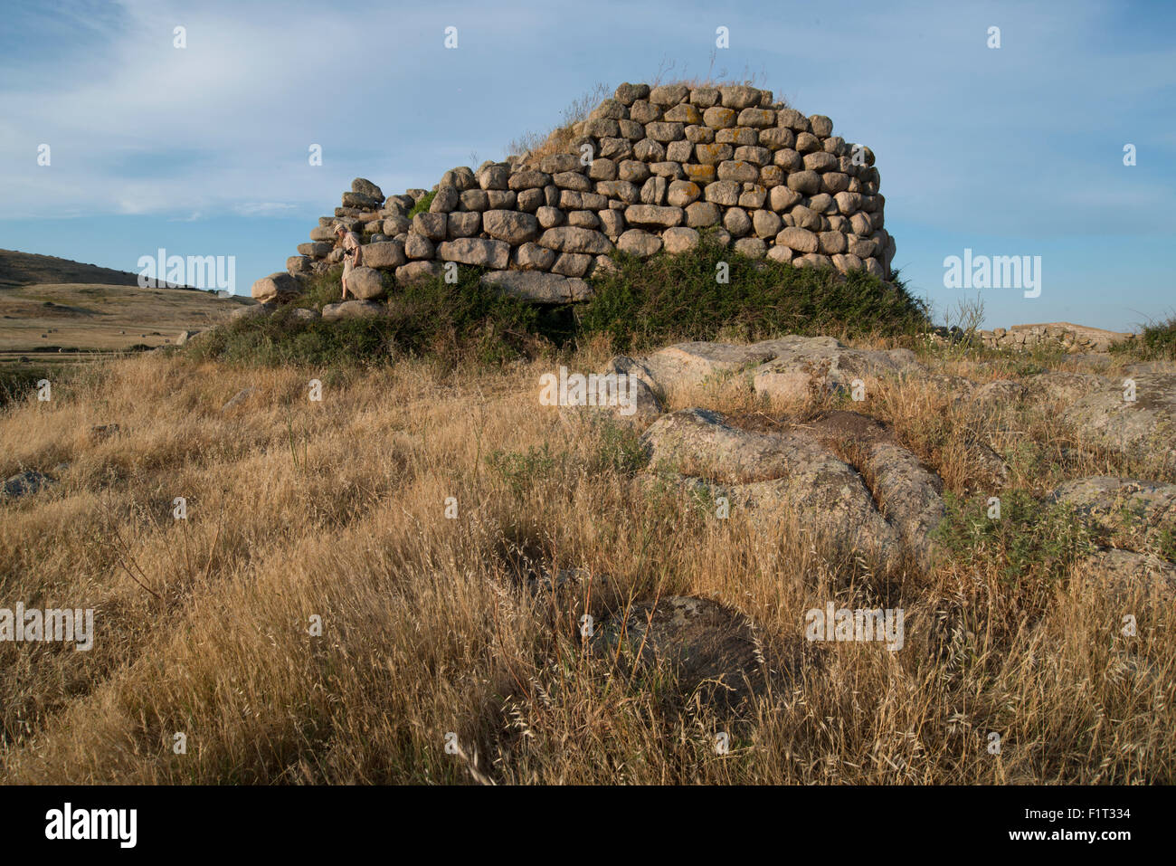 Nuraghe Izzana, one of the largest Nuraghic ruins in the province of ...