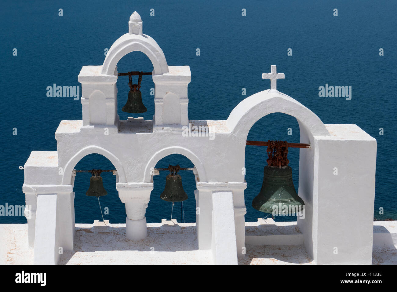 Church bells oia santorini greece hi-res stock photography and images ...