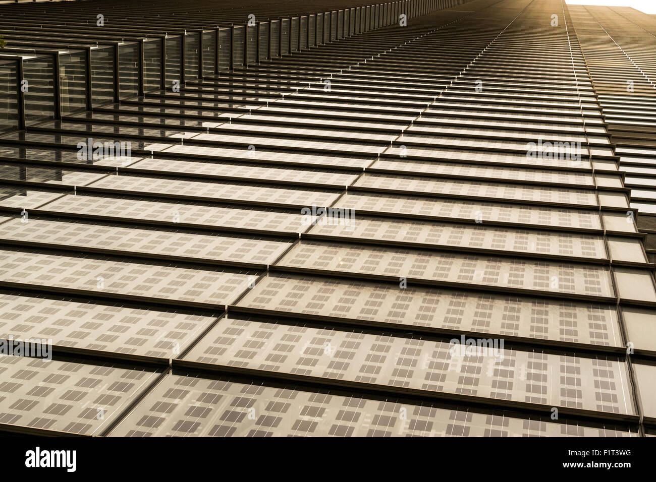 Modern abstract building design with repeating patterns Stock Photo - Alamy