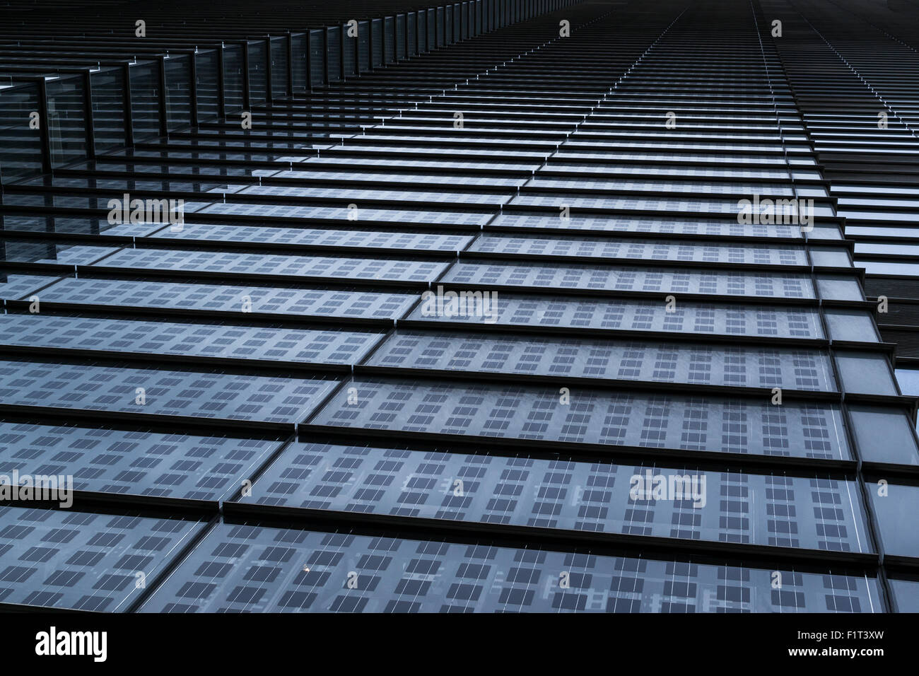 Modern abstract building design with repeating patterns Stock Photo - Alamy