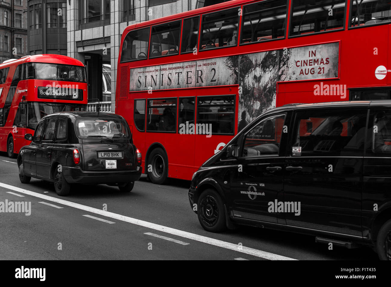 Back black buses hi-res stock photography and images - Alamy