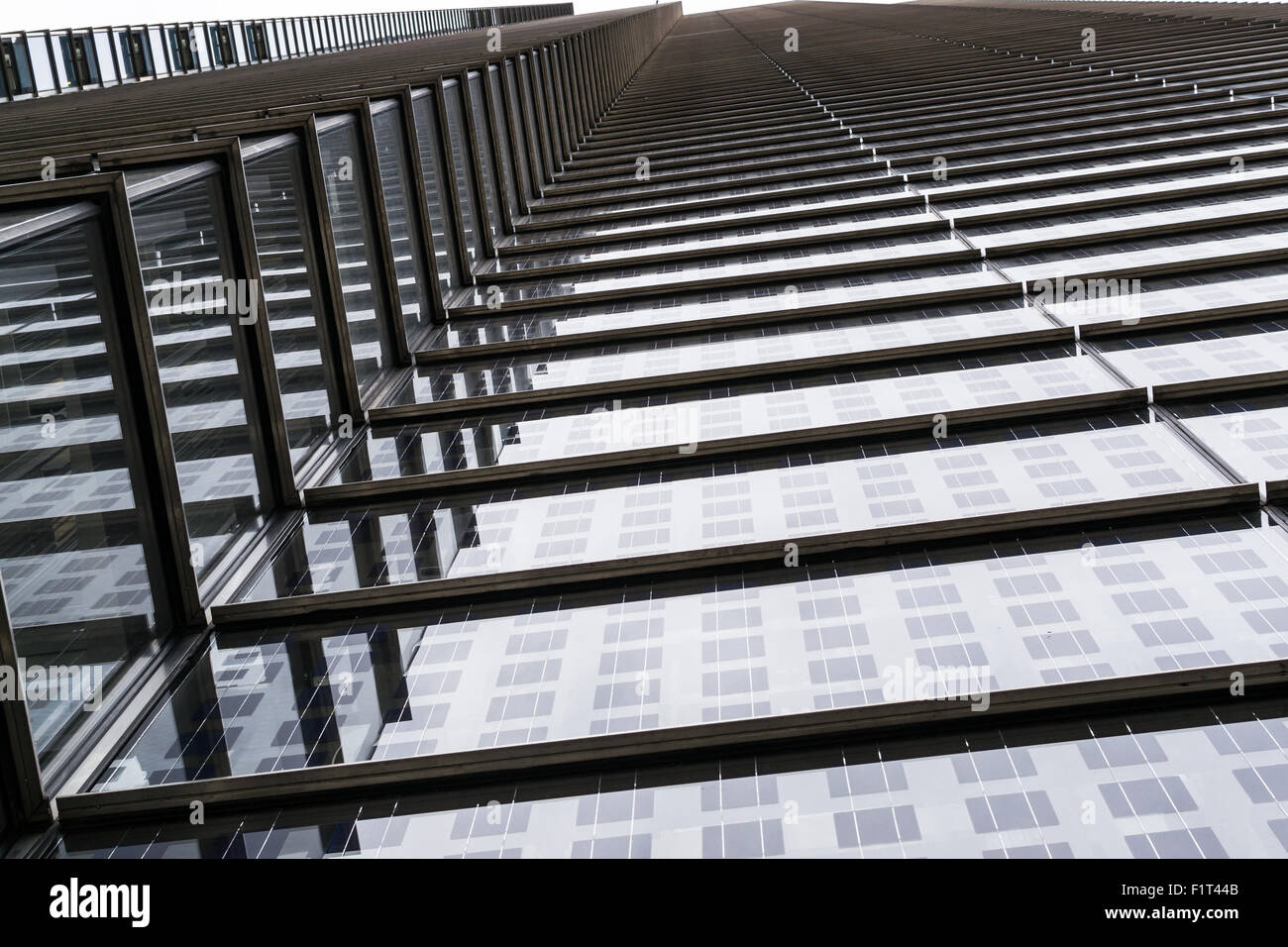 Modern abstract building design with repeating patterns Stock Photo - Alamy