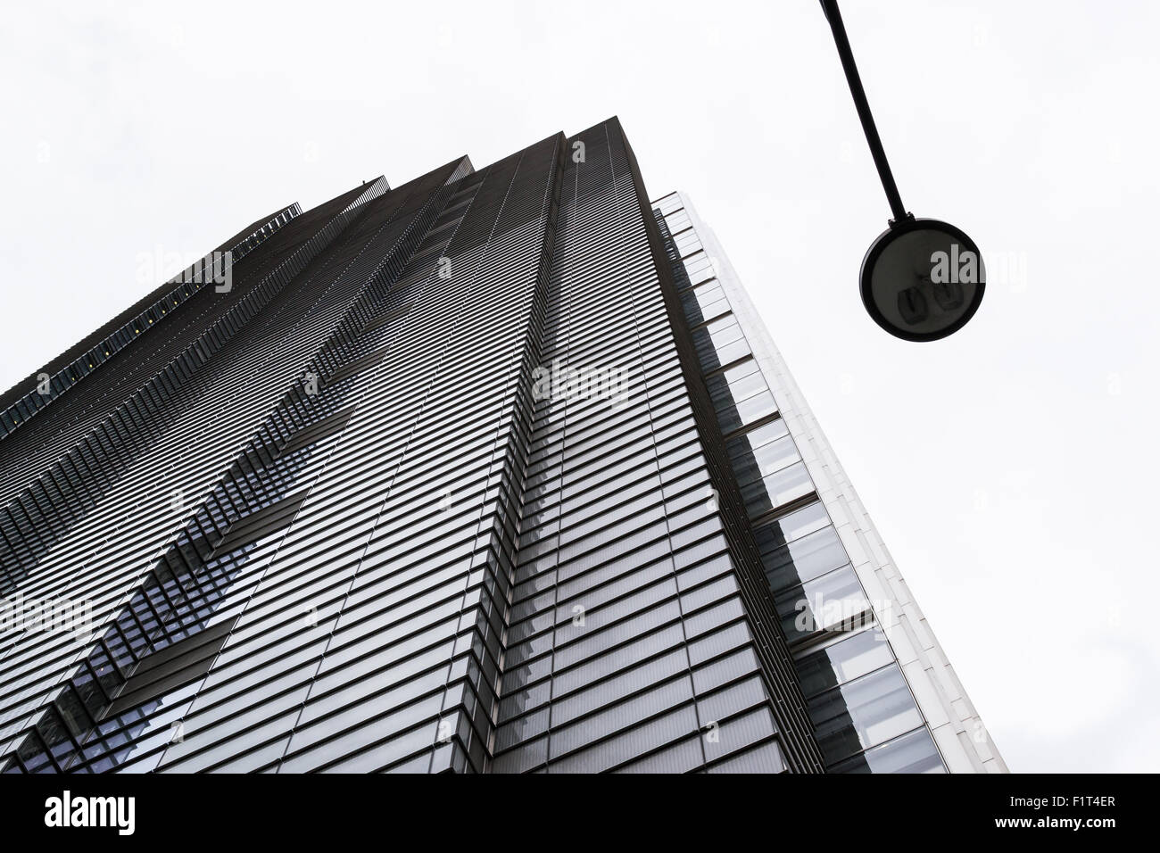 Modern abstract building design with repeating patterns Stock Photo - Alamy