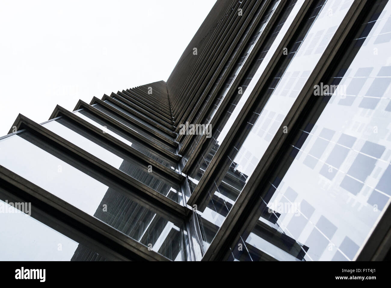 Modern abstract building design with repeating patterns Stock Photo - Alamy