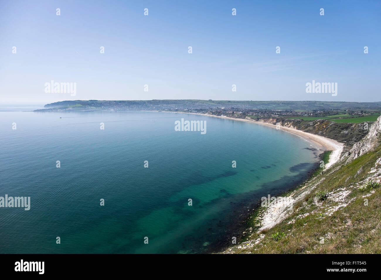 Swanage bay hi-res stock photography and images - Alamy
