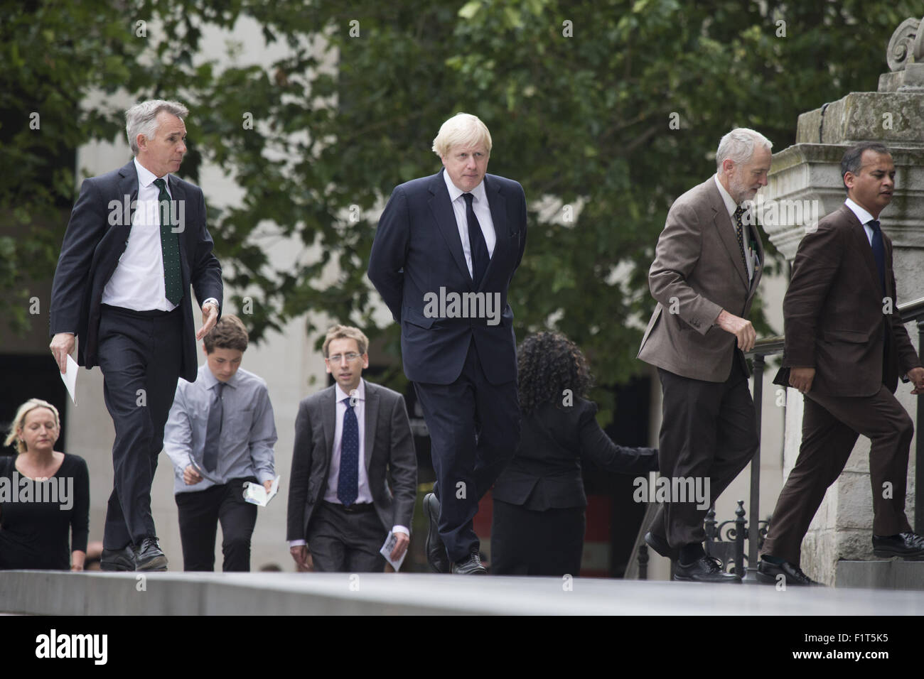 10th anniversary of the London 7/7 bombings memorial service at St Paul ...
