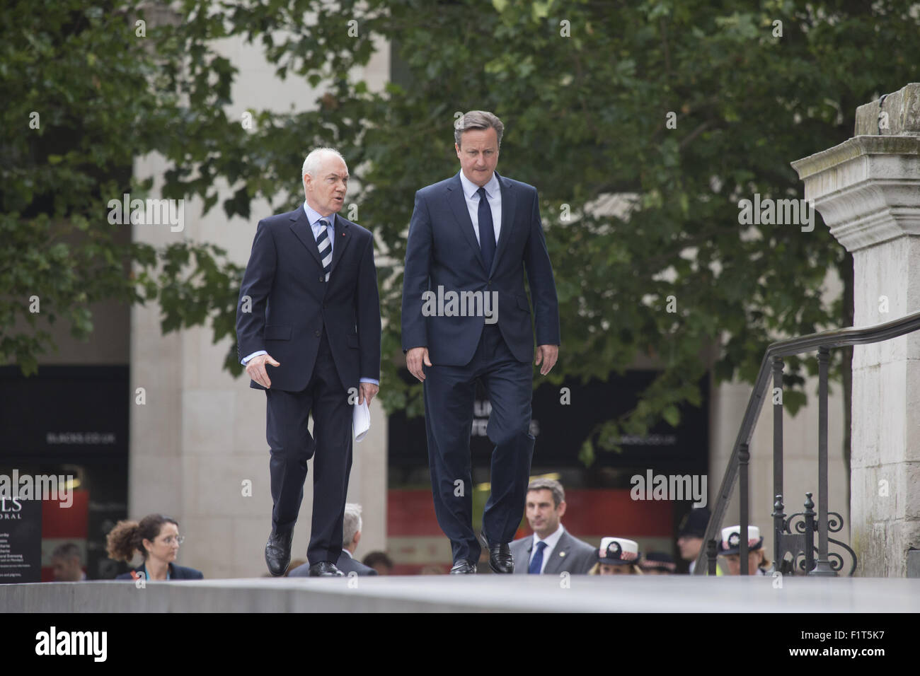 10th anniversary of the London 7/7 bombings memorial service at St Paul ...