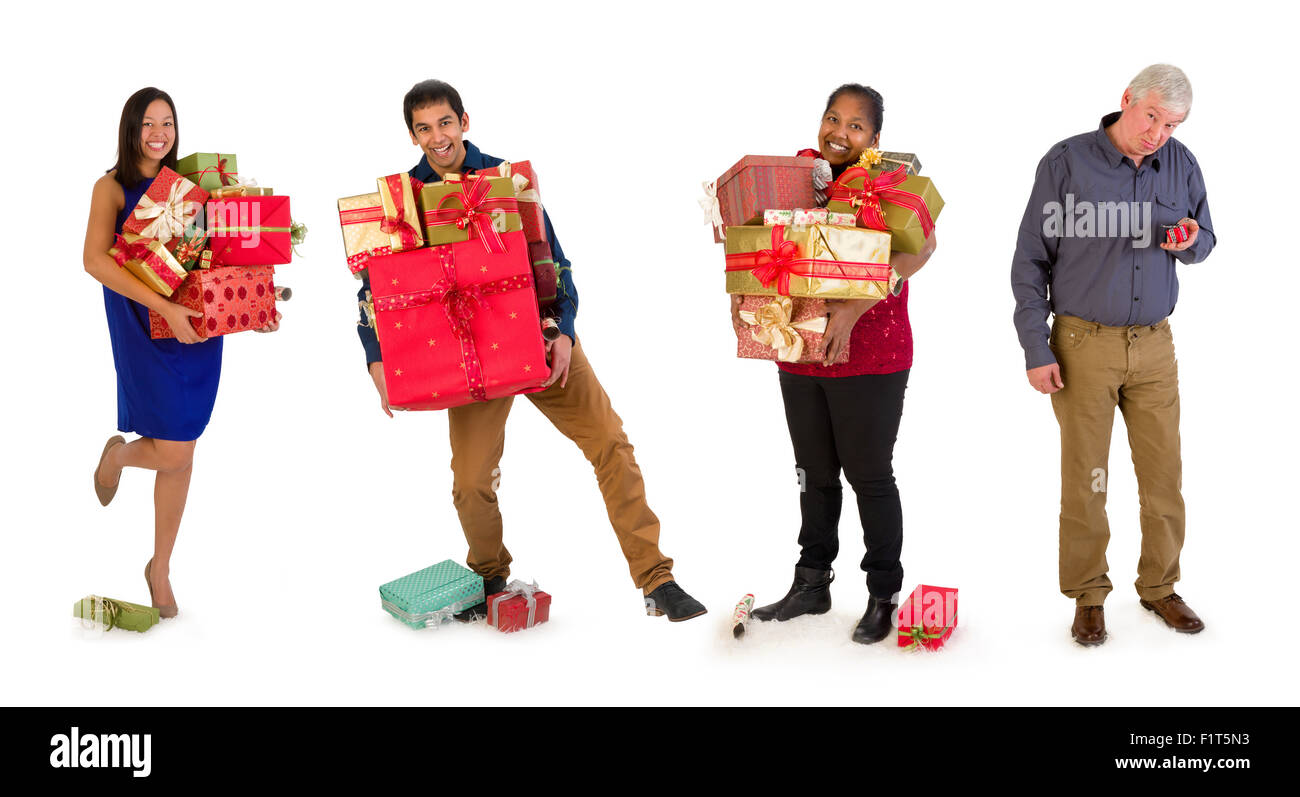 Happy poor family Cut Out Stock Images & Pictures - Alamy