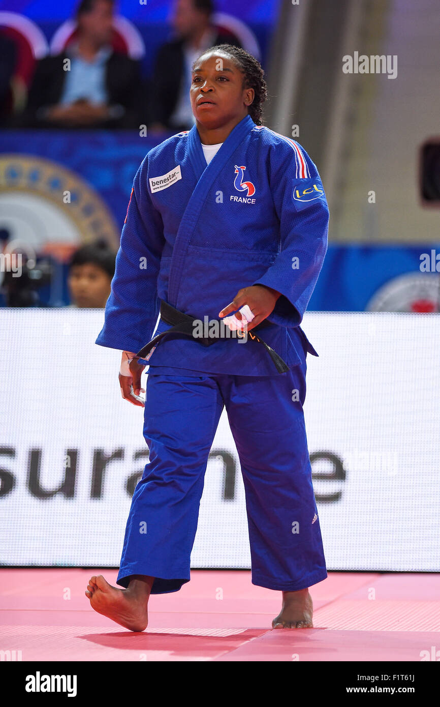 Gevrise Emane (FRA), AUGUST 28, 2015 - Judo : World Judo Championships Astana 2015 Women's -70kg ...