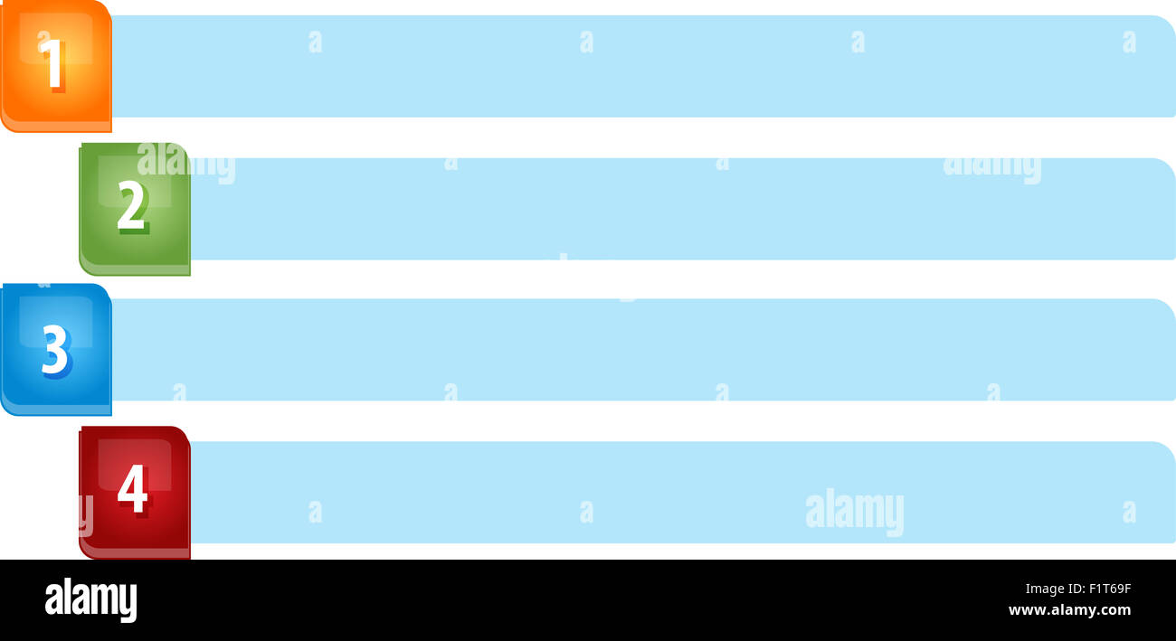 Blank business strategy concept infographic diagram illustration ...