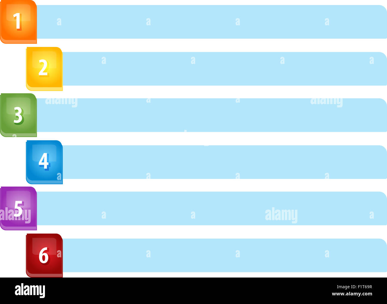 Blank business strategy concept infographic diagram illustration ...