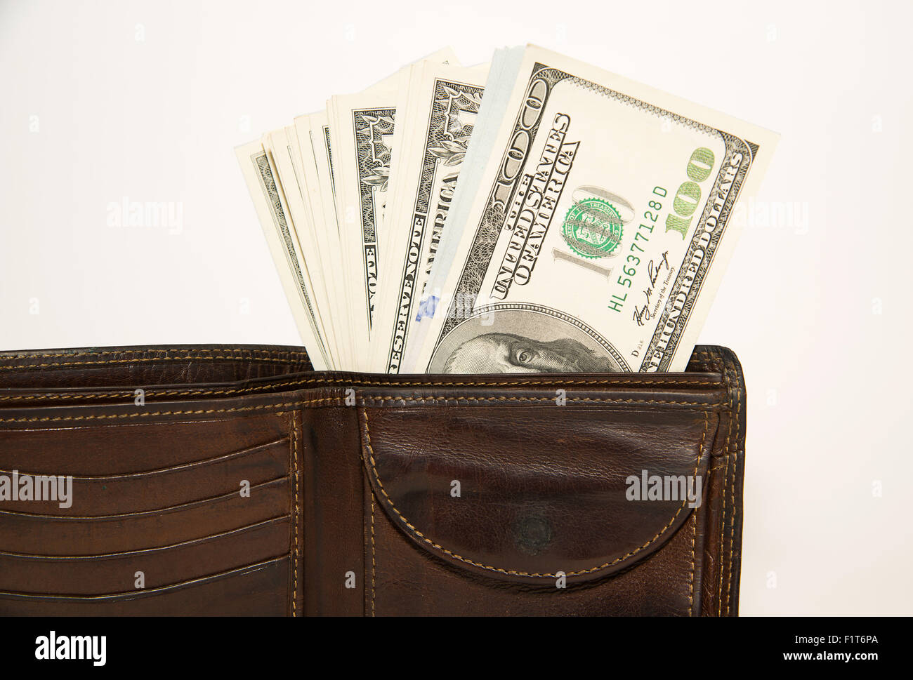 Leather banknotes hi-res stock photography and images - Alamy