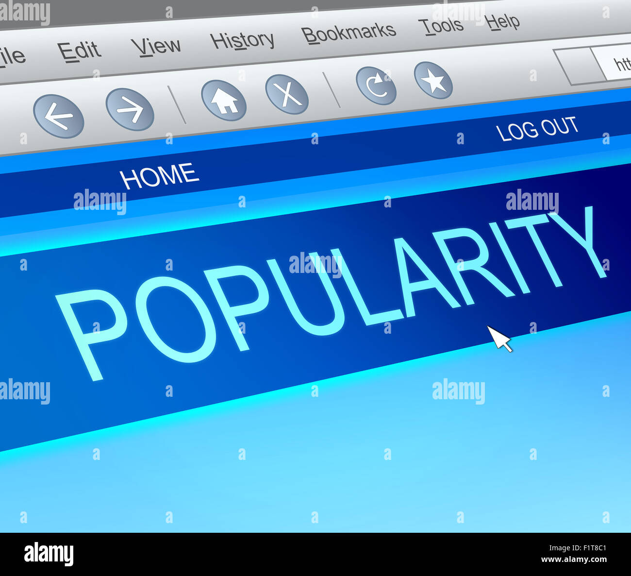 Web popularity hi-res stock photography and images - Alamy