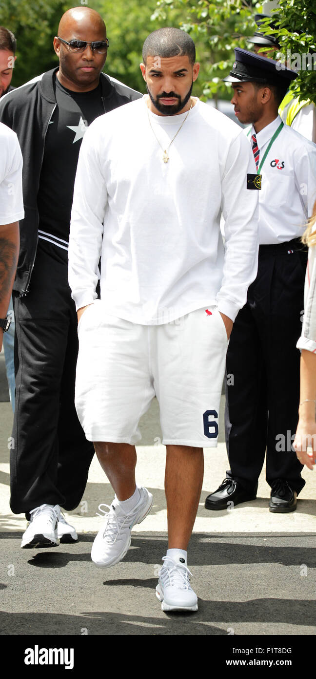 Drake seen at the wimbl hi-res stock photography and images - Alamy