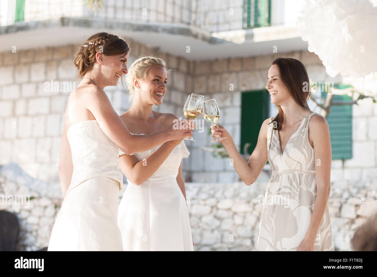 Toasting wedding hi-res stock photography and images - Alamy