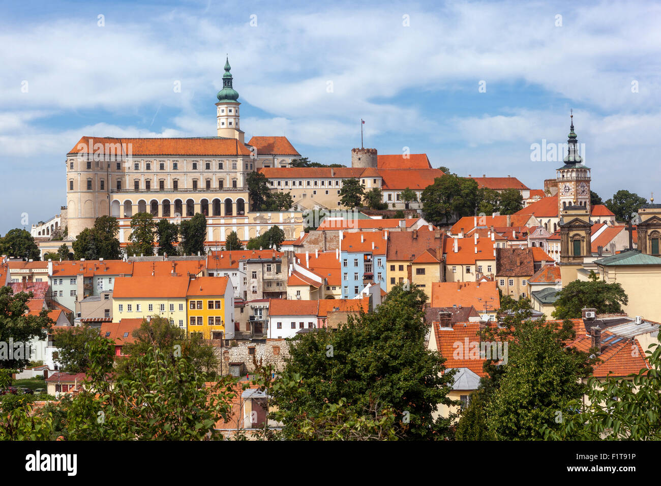 Mikulov castle town southern hi-res stock photography and images - Alamy
