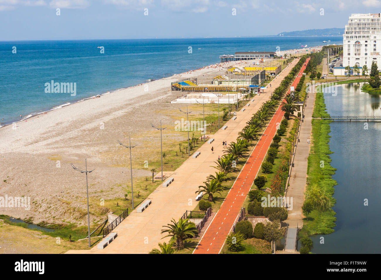 Seafront of Batumi, Georgia Stock Photo - Alamy