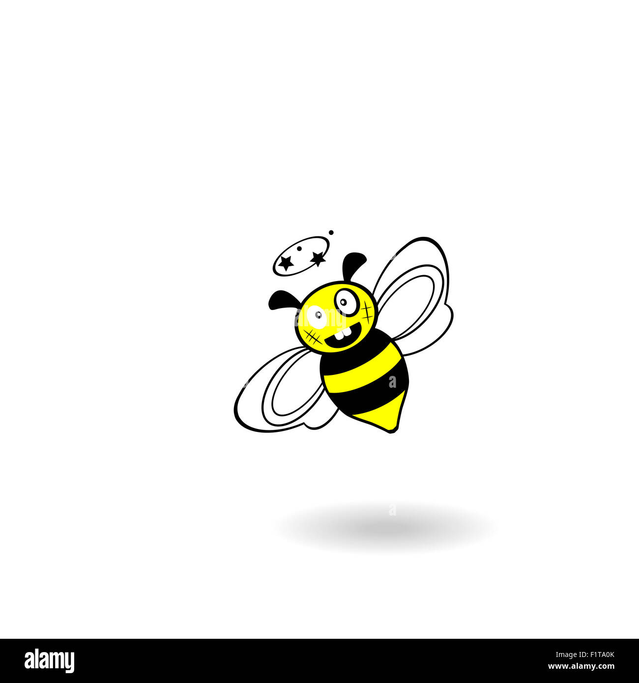 Simple Cartoon Bee