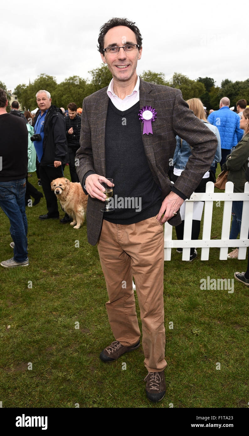 London, UK. 050915 Guy Henry attends PupAid 2015 at Primrose Hill ...
