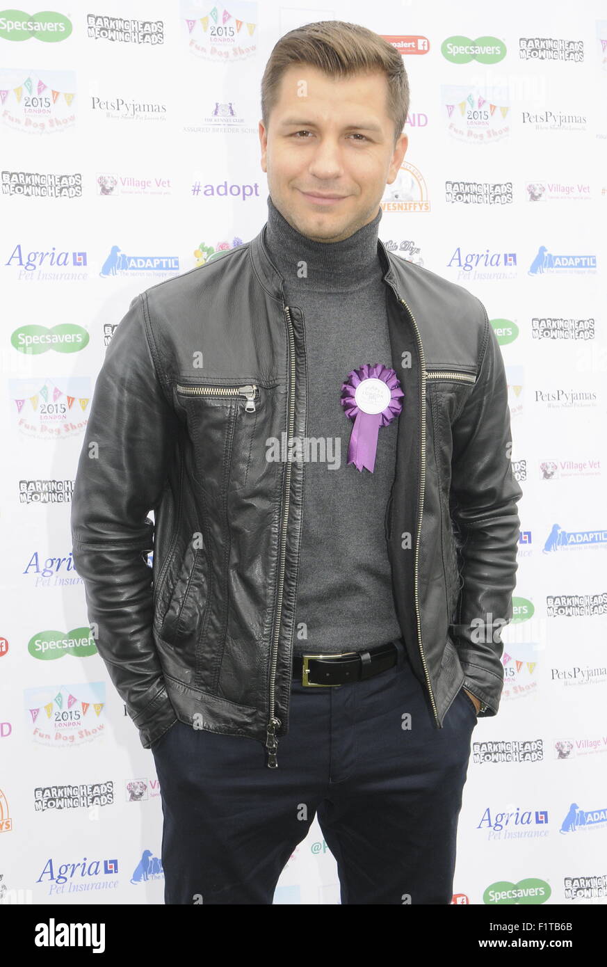 London, UK. 050915 Pasha Kovalev at PupAid 2015 at Primrose Hill ...