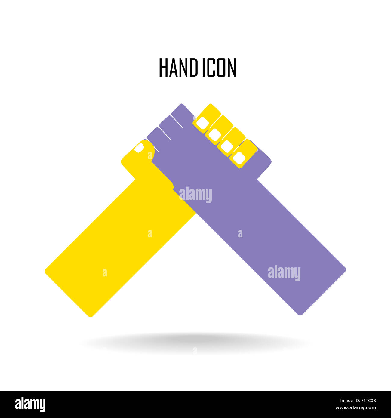 arm-wrestle icon,join hand icon, hand shake icon Stock Photo - Alamy