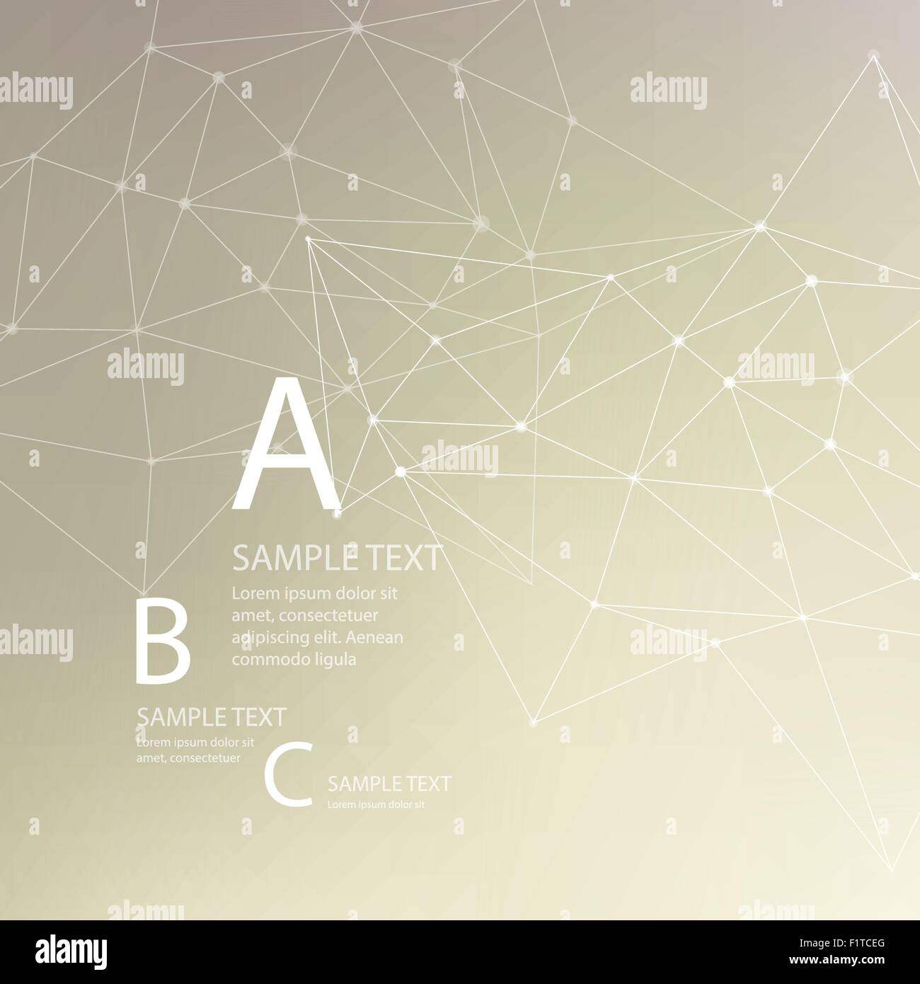 Abstract background with connection concept. Vector illustration Stock ...