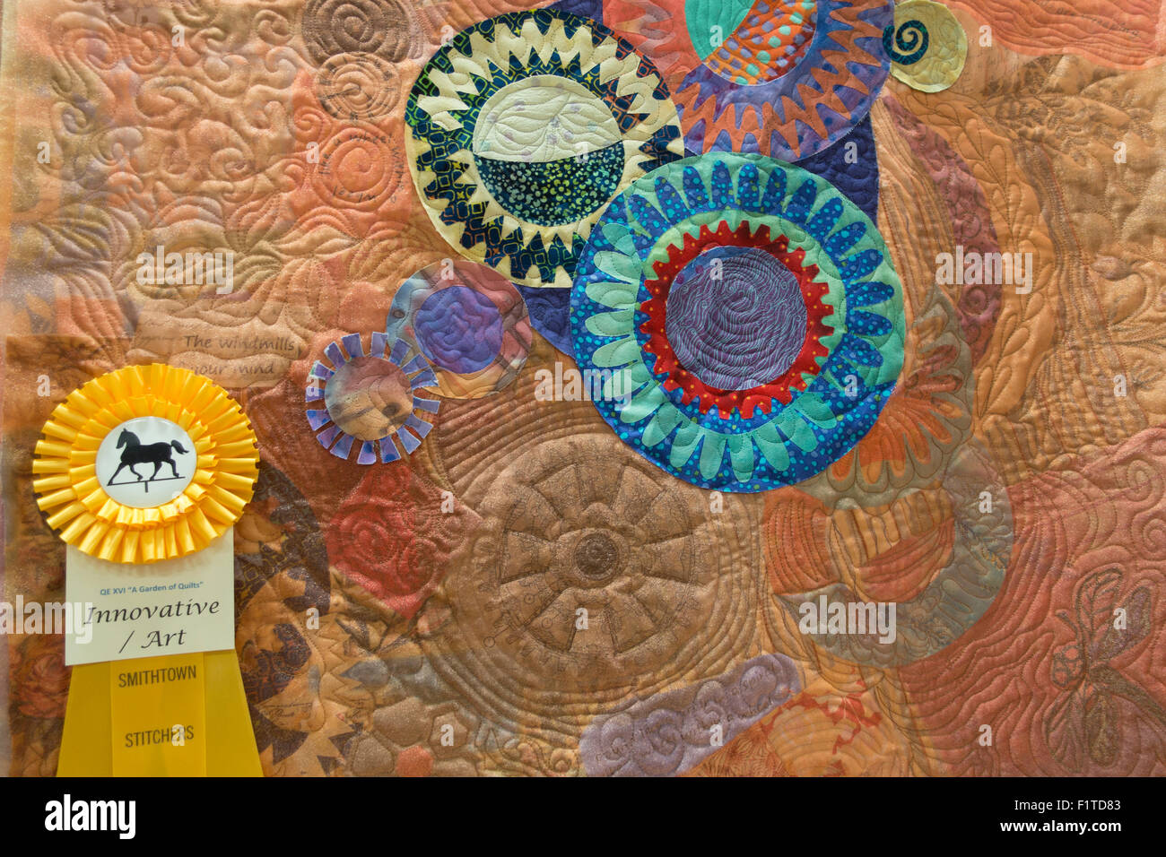 quilt show quilts Stock Photo - Alamy