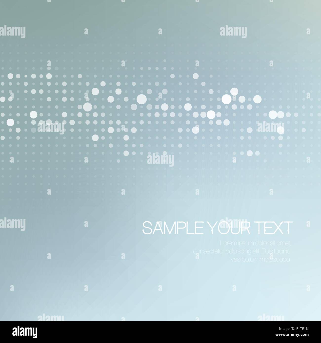 Modernistic abstract dot tech background. Vector illustration Stock ...