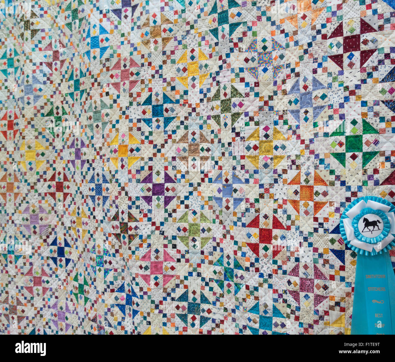 quilt show quilts Stock Photo - Alamy