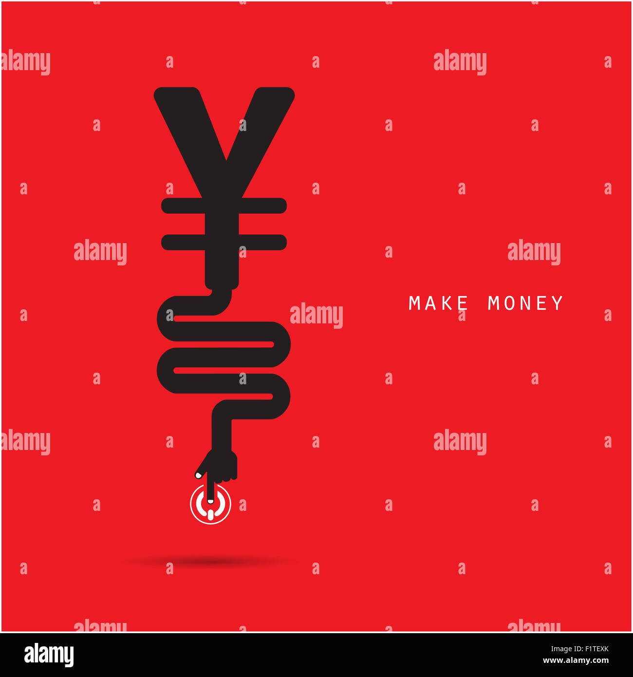 Creative financial and economic logo design template, business and ...