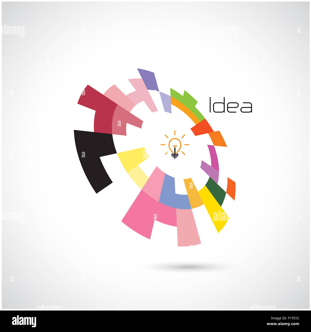 Creative circle abstract logo design template. Corporate business ...