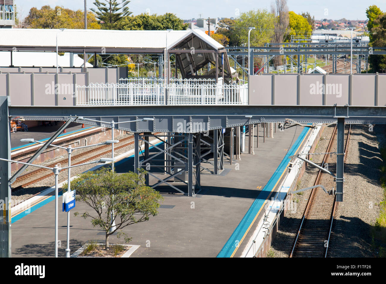 St peters railway station on the Sydney trains railway network,Sydney ...