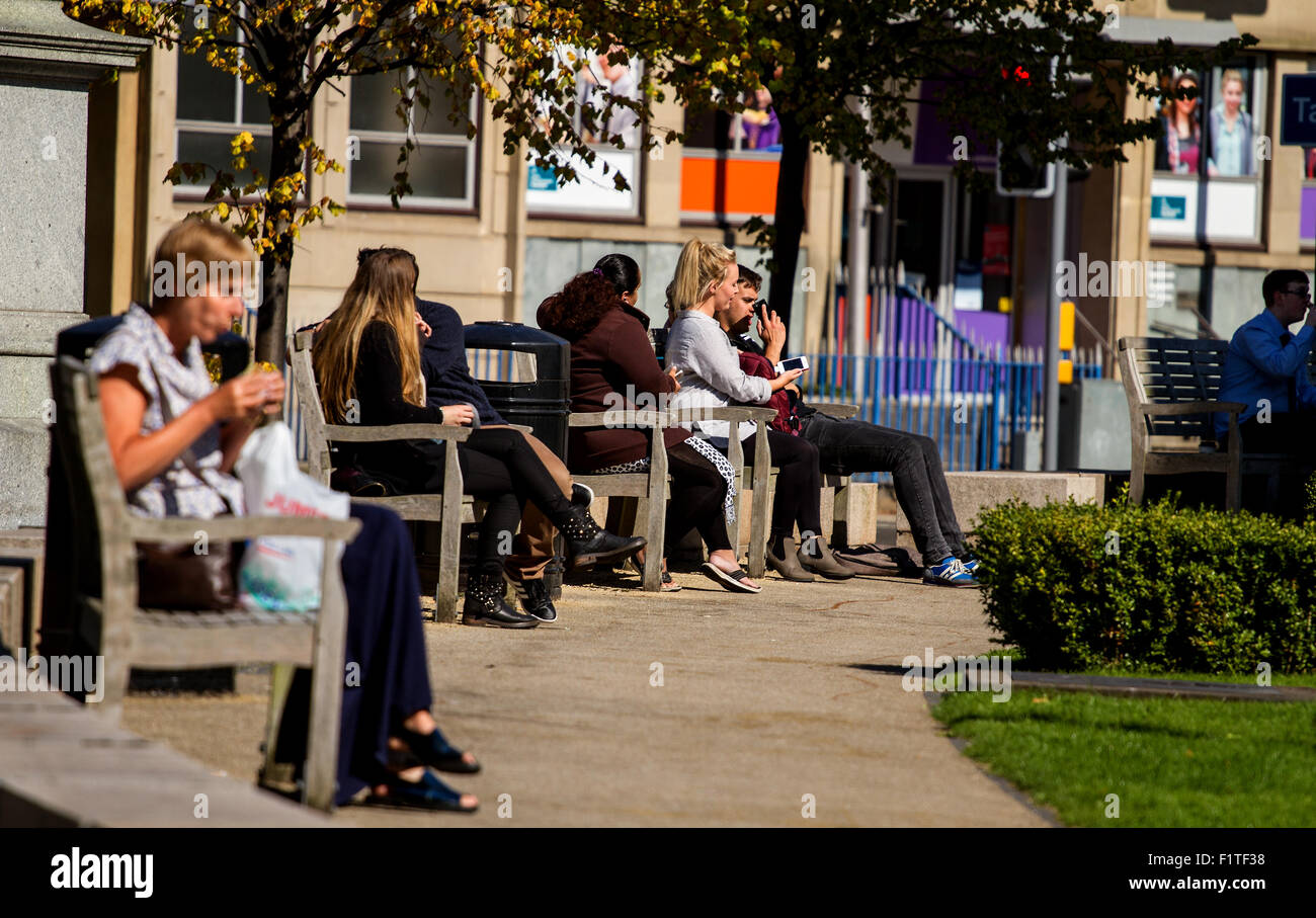 Dundee, Tayside, Scotland, UK, 7th September 2015. Weather: Indian ...