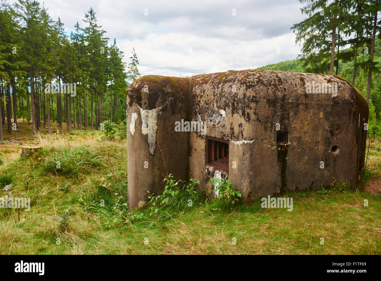 Czechoslovak border fortifications hi-res stock photography and images ...