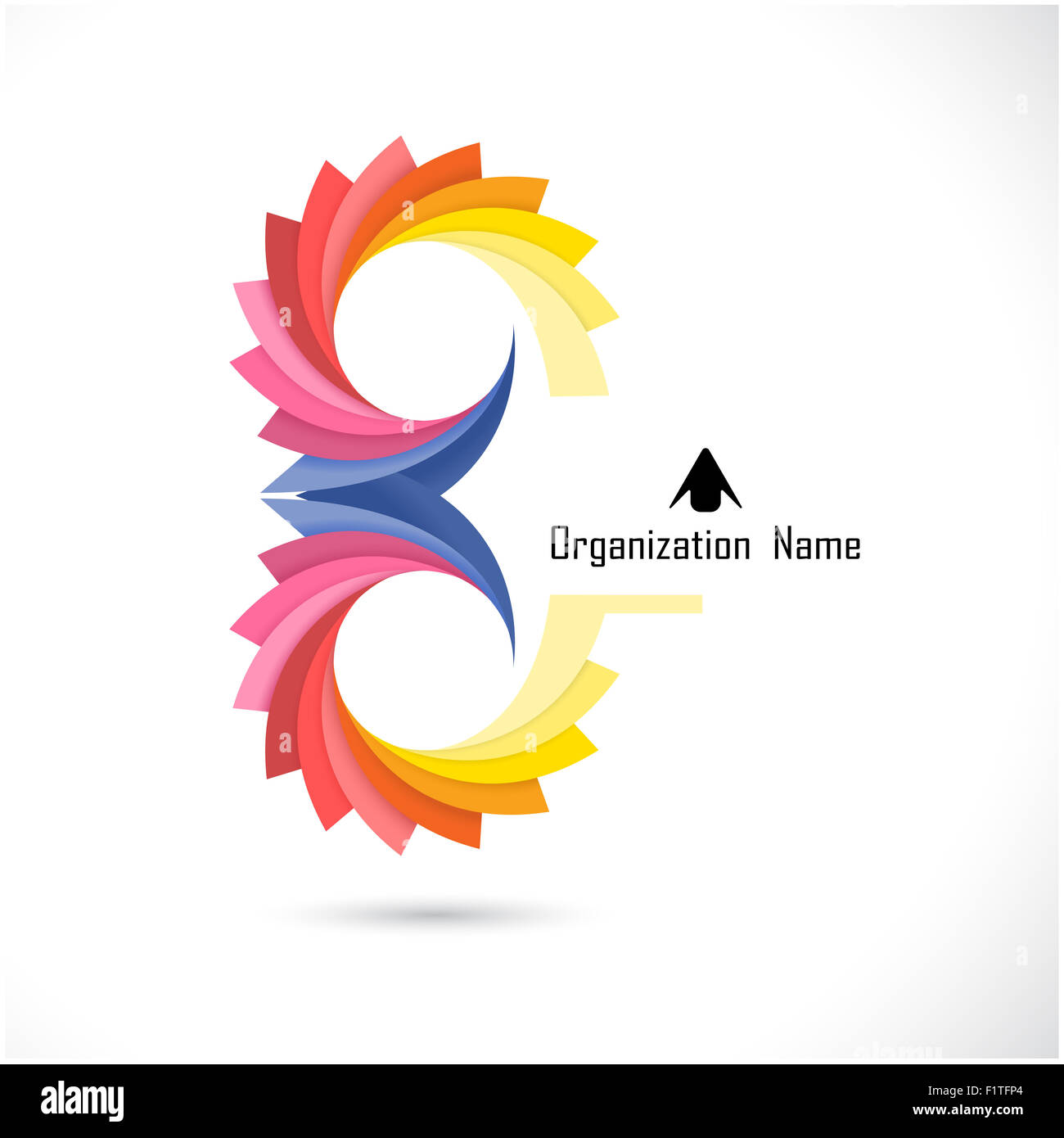 Creative abstract logo design template. Corporate business and flower ...