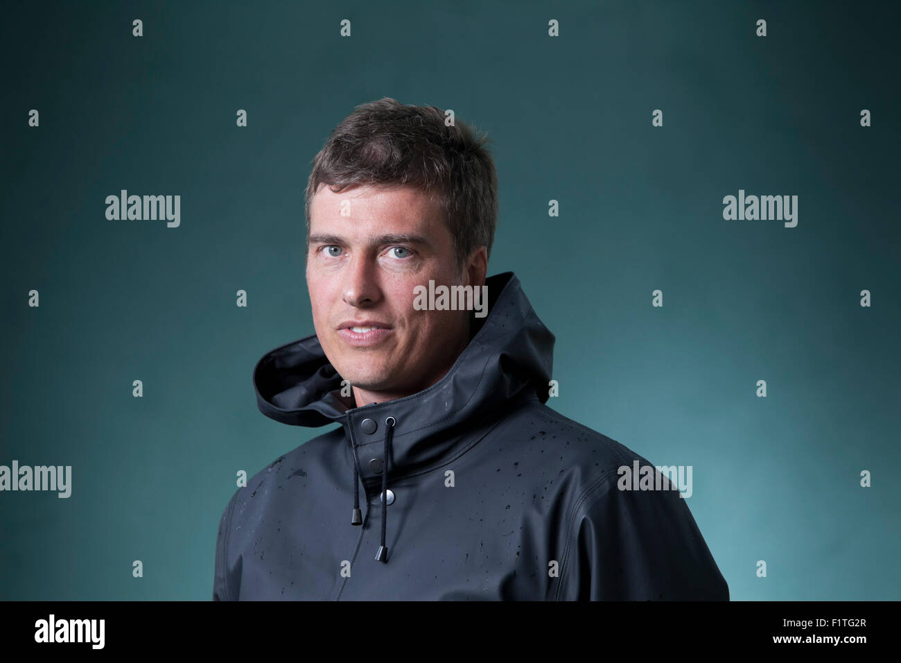 Mark Blacklock, the British author, at the Edinburgh International Book ...