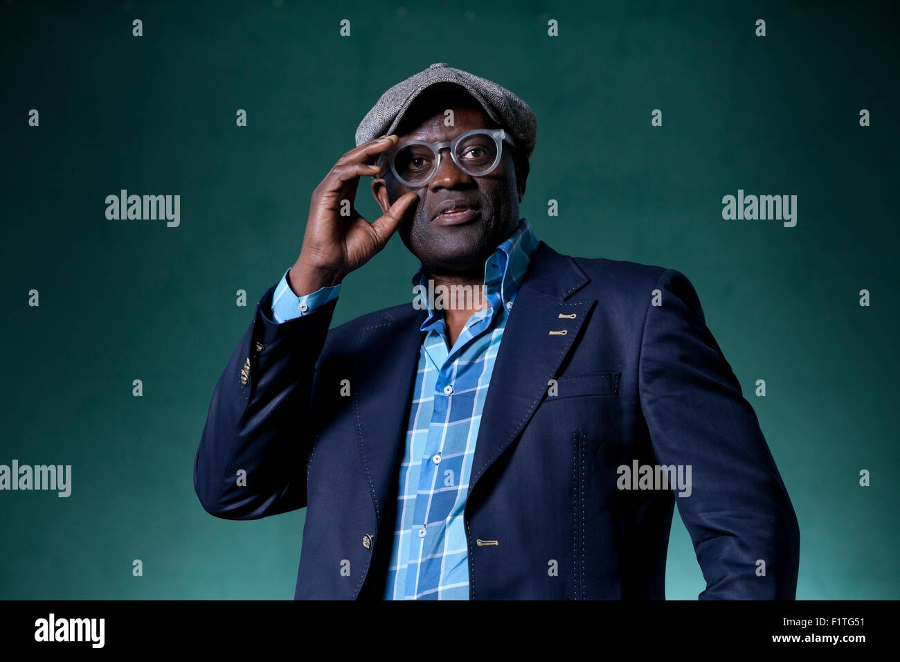 Alain Mabanckou, the French novelist, at the Edinburgh International ...