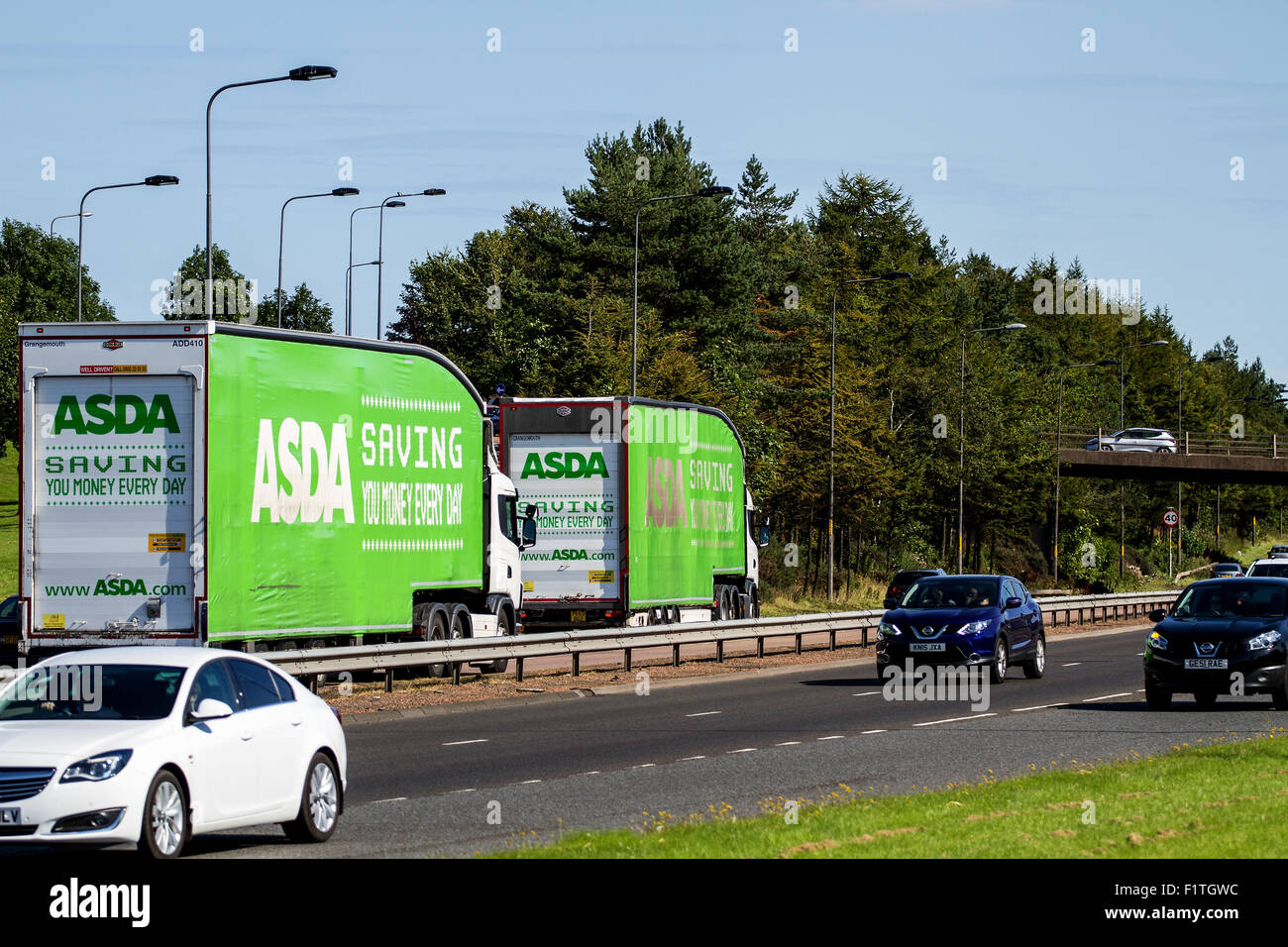 Articulated lorry asda hi-res stock photography and images - Alamy