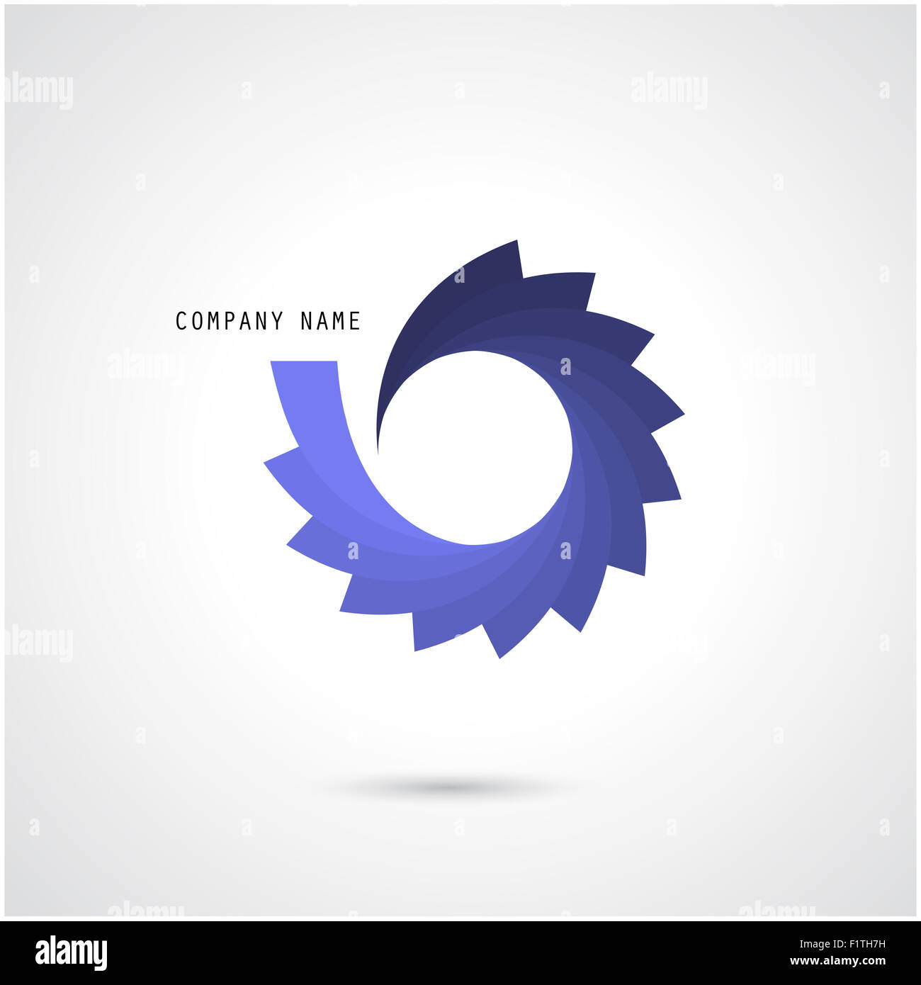 Creative abstract logo design template Stock Photo - Alamy