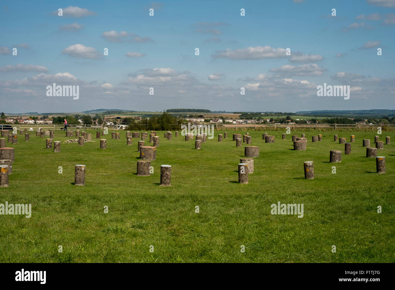 Durrington Walls, UK. 7th September, 2015. Archaeologists have ...