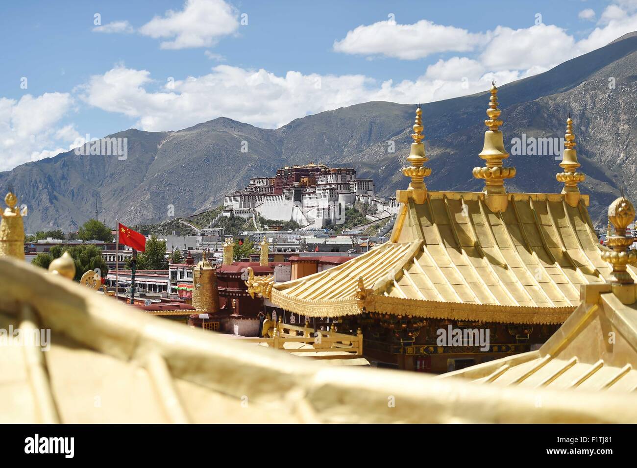 Lhasa, China's Tibet Autonomous Region. 7th Sep, 2015. The Potala ...