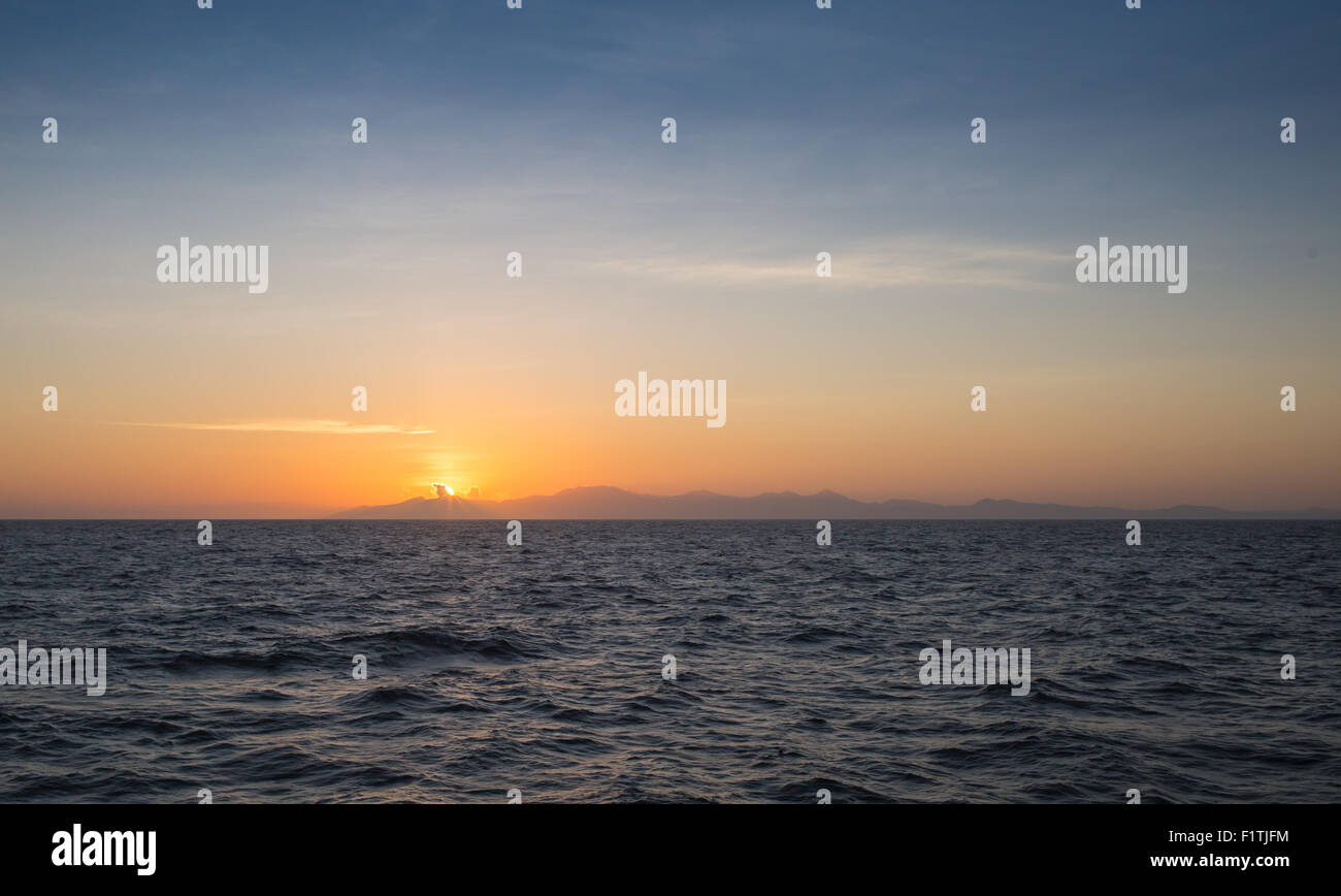 Sky background on sunset. Nature composition Stock Photo - Alamy