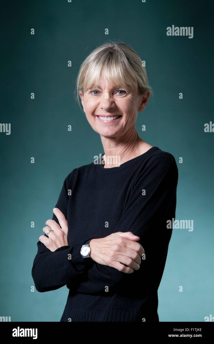 Kate Mosse, the English author, short story writer and broadcaster, at ...
