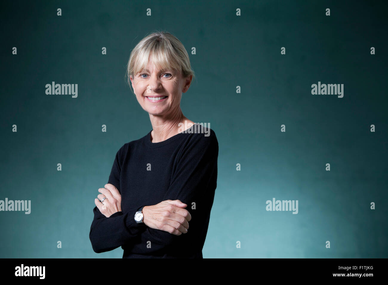 Kate Mosse, the English author, short story writer and broadcaster, at ...