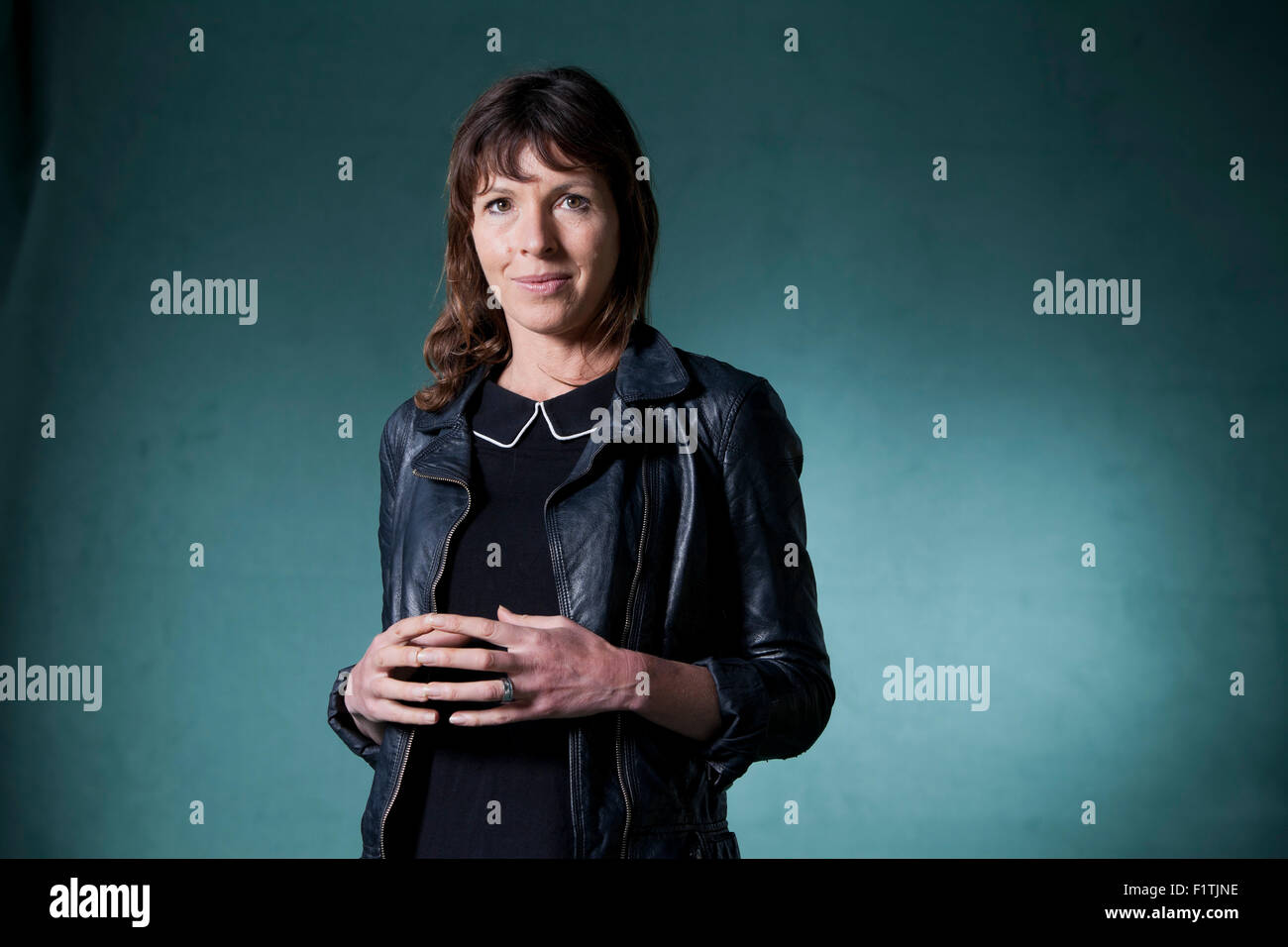 Rachel Cusk, the Canadian-born novelist, at the Edinburgh International ...