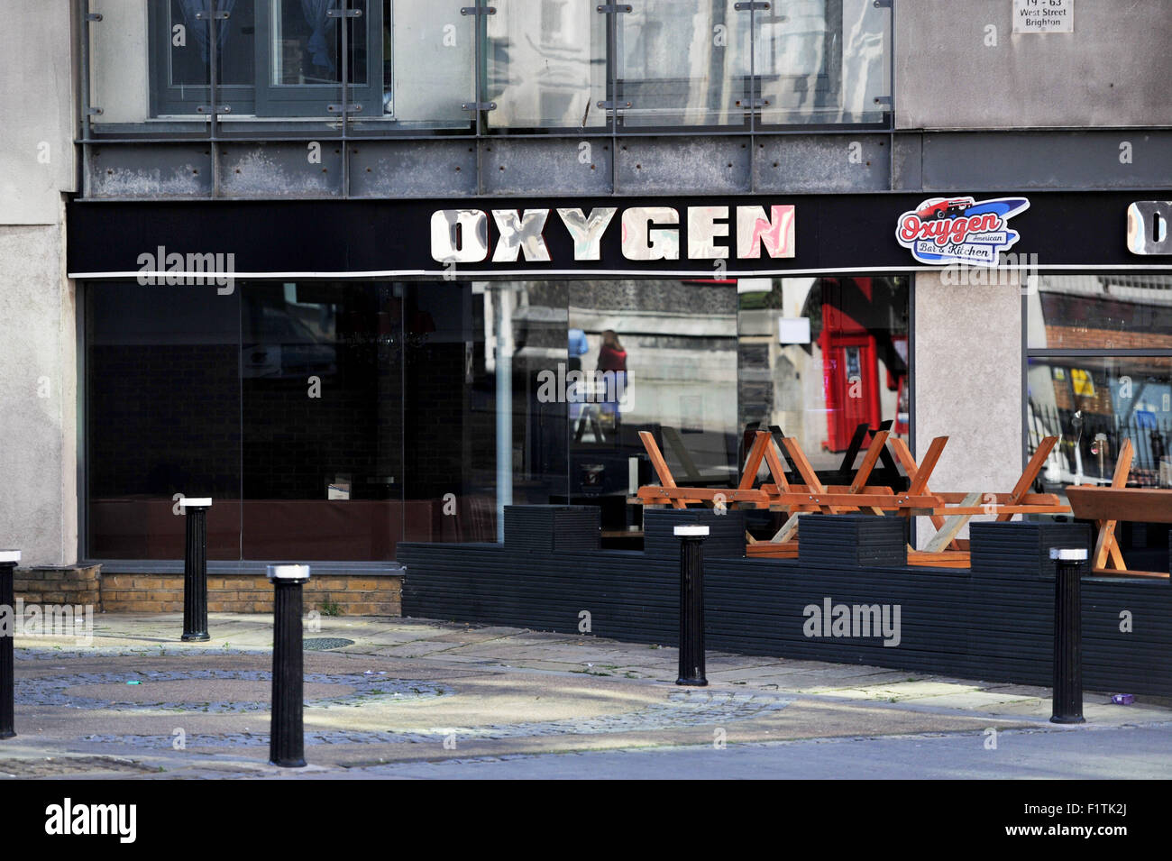 The Oxygen nightclub bar in West Street Brighton Sussex UK Stock Photo ...