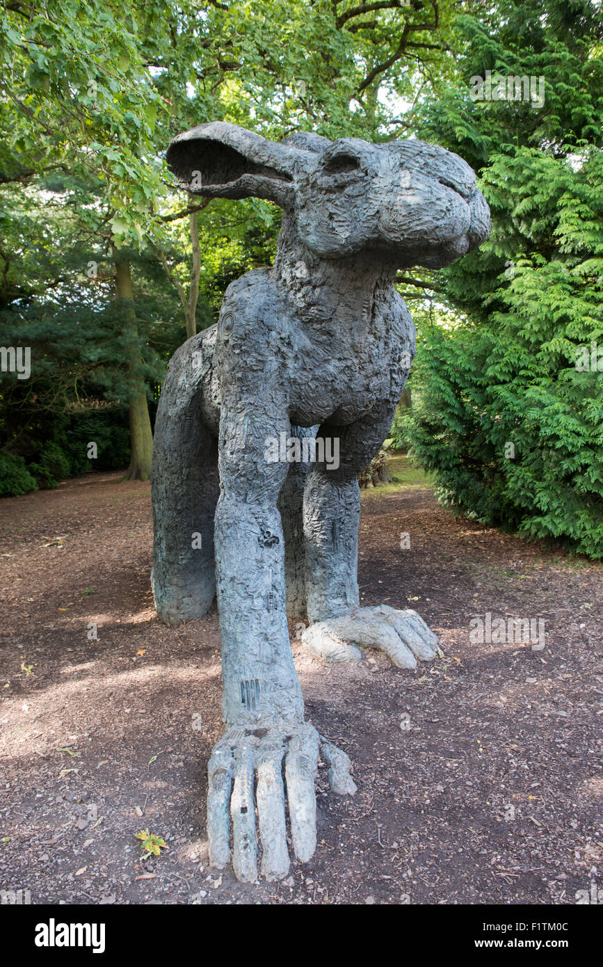 Sophie Ryder at the Yorkshire Sculpture Park ( YSP ) in West Bretton ...