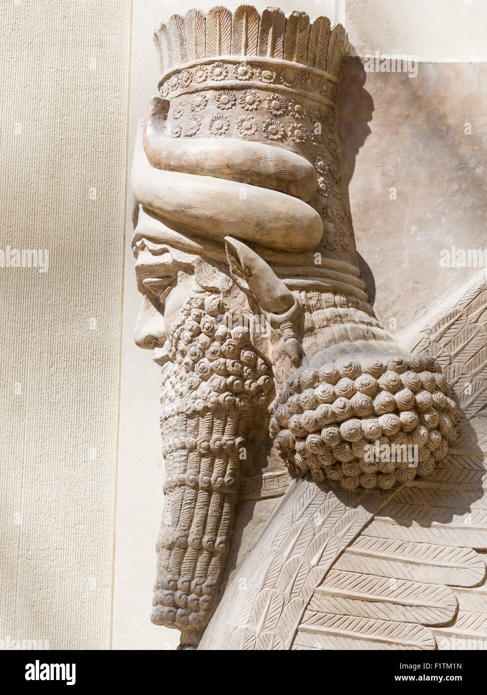 Assyrian winged bull hi-res stock photography and images - Alamy
