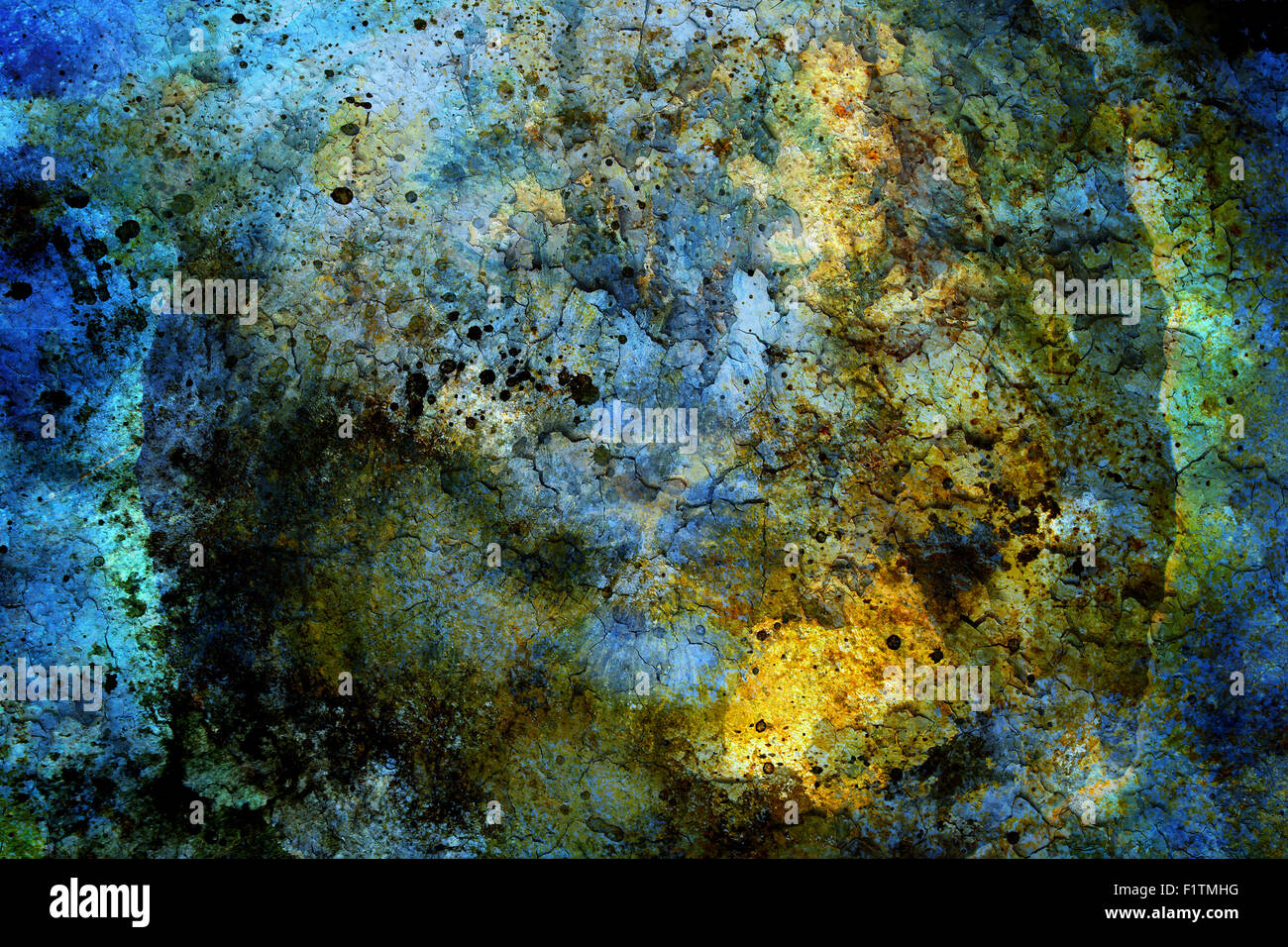 abstract color Backgrounds, collage with spots. rust structure and ...